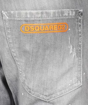 Dsquared2 Logo Detail Jeans