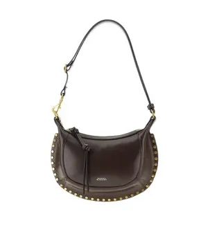 Isabel Marant Étoile Oskan Moon Shoulder Bag - Chocolate
