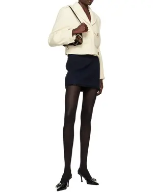 Givenchy 4g Plaque Tweed Cropped Jacket