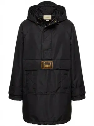 Gucci Glitter Logo Hooded Jacket