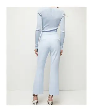 Veronica Beard High-rise Slim-fit Flared Leg Trousers