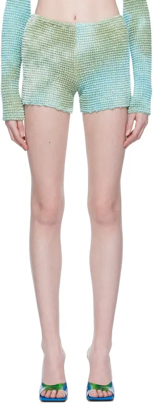 Off-White Tie-dye High-waisted Shorts