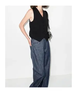THE FRANKIE SHOP Gelso Waistcoat