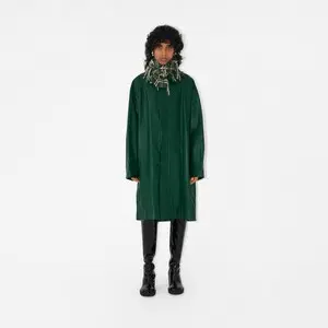 Burberry Long-sleeved Leather Coat