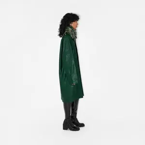 Burberry Long-sleeved Leather Coat