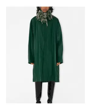 Burberry Long-sleeved Leather Coat
