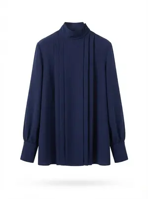 Valentino Garavani Pleated Belted Top