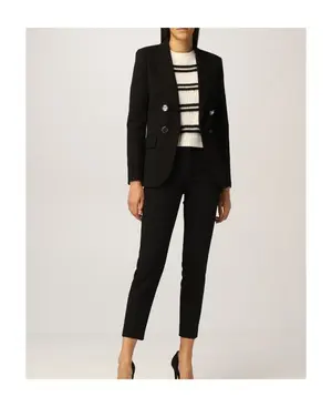 Pinko High Waist Tailored Ankle Length Trousers