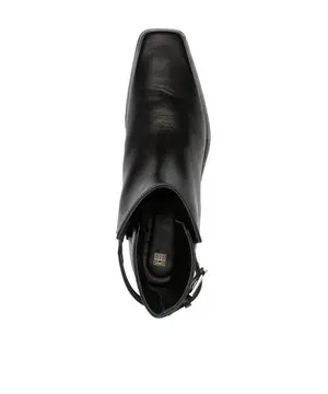 TOTEME Belted Square Toe Boots