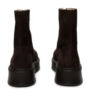 THE ROW Zip-up Ankle Boots