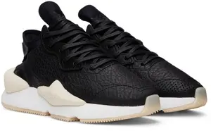 Y3 Kaiwa Lace-up Sneakers - Black