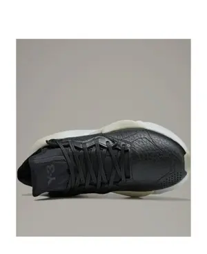 Y3 Kaiwa Lace-up Sneakers - Black