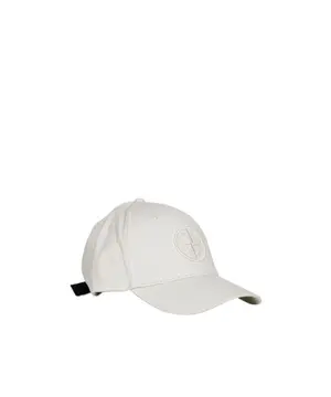 Stone Island Baseball Cap - White