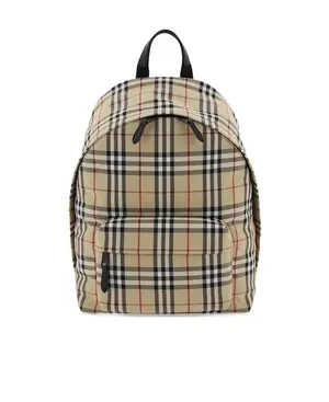 Burberry Jett Zip-around Backpack - Nude