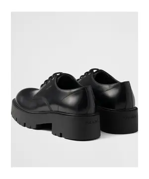 Prada Brushed Leather Derby