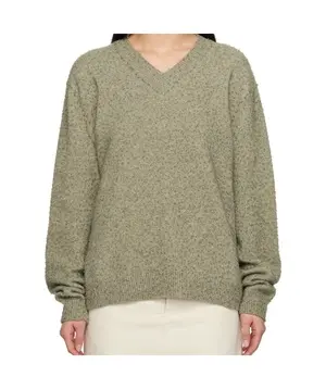 MAISON MARGIELA Distressed V-neck Jumper