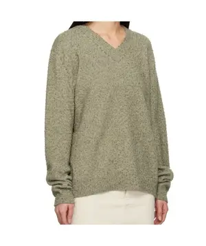 MAISON MARGIELA Distressed V-neck Jumper