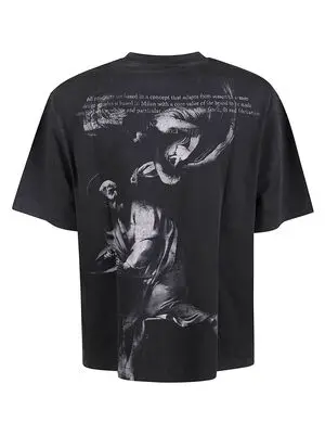 Off-White S.matthew Skate Logo Printed T-shirt - Black