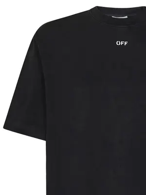 Off-White S.matthew Skate Logo Printed T-shirt - Black