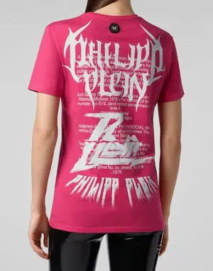 Philipp Plein Graphic Print T-shirt - Red