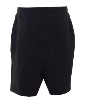 THOM KROM Elastic Waist Drawstring Shorts - Black