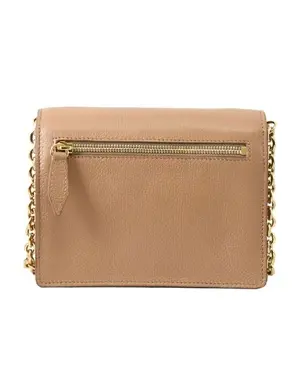 Burberry Striped Flip Shoulder Bag