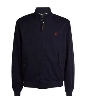 Polo Ralph Lauren Zip-up Stand-collar Jacket - Black