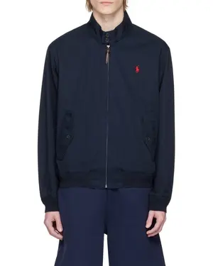 Polo Ralph Lauren Zip-up Stand-collar Jacket - Black