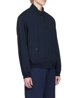 Polo Ralph Lauren Zip-up Stand-collar Jacket - Black