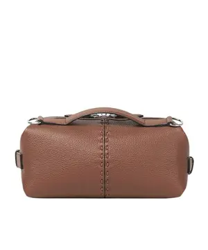 Fendi Selleria Siesta Small Messenger Bag - Brown