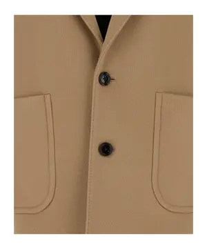 Celine Lapel Long-sleeved Coat