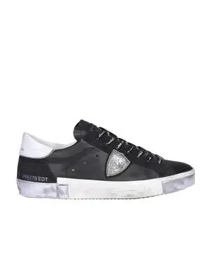 Philippe Model Prsx Low Top Sneakers - Black
