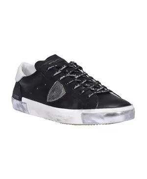 Philippe Model Prsx Low Top Sneakers - Black