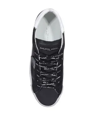 Philippe Model Prsx Low Top Sneakers - Black