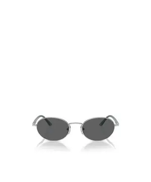 Persol Ida Oval Sunglasses - Silver