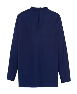 Prada Logo-triangle Long-sleeved Shirt
