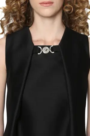 Versace Sleeveless Zip-up Dress