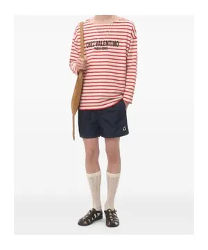 Valentino Garavani Logo Embroidered Swim Shorts