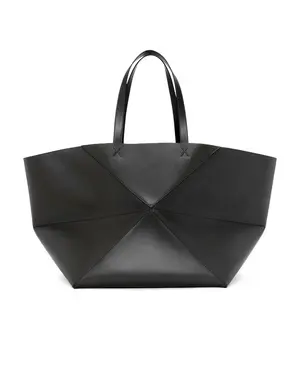 Loewe Extra Large Foldable Tote Bag - Black