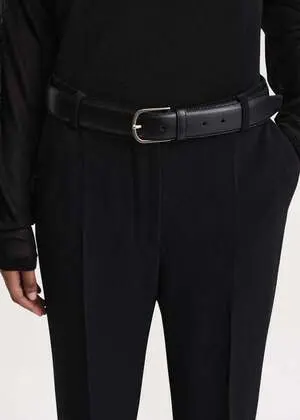 TOTEME Belt-looped Mid-rise Tailored Trousers