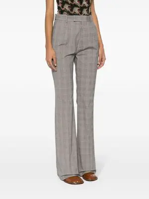 VIVIENNE WESTWOOD Plaid Flare Trousers