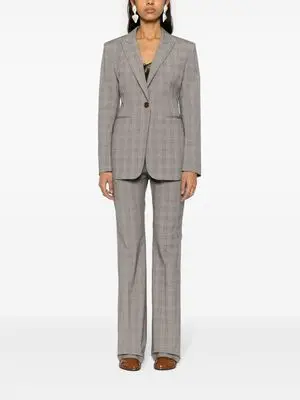 VIVIENNE WESTWOOD Plaid Flare Trousers