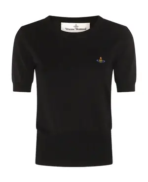 VIVIENNE WESTWOOD Bea Knit Top - Black