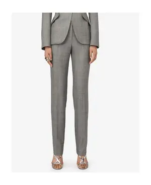 Alexander McQueen Tailored Trousers - Gray