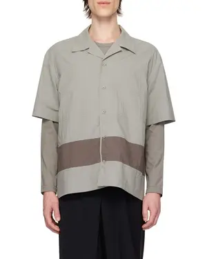CRAIG GREEN Panelled Short Sleeve Shirt