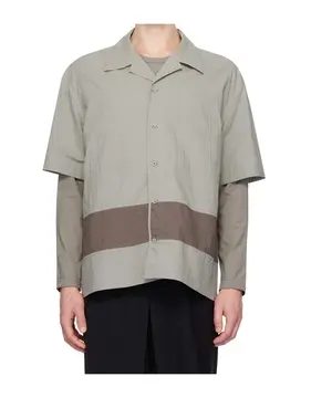 CRAIG GREEN Panelled Short Sleeve Shirt
