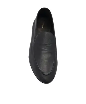 THE ROW Awar Flat Loafers - Black