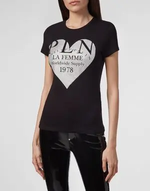 Philipp Plein Logo Detail T-shirt