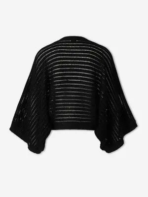 Peserico Openwork Knitwear - Black