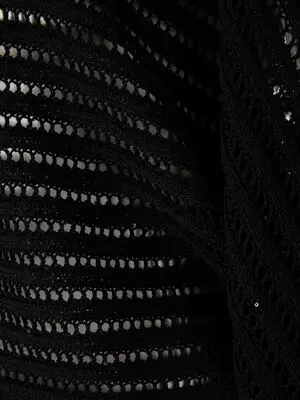 Peserico Openwork Knitwear - Black